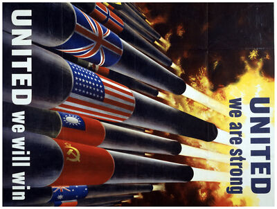 Decor Poster. Fine Graphic Art. United we are strong. Home Wall Design ...