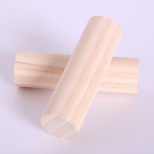 1pcs 20mm 25mm 30mm 35mm 40mm 50mm Diameter Solid Round Wood Rod 80mm ...