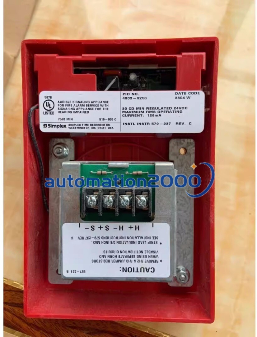 SIMPLEX 4903-9253 Sound and light alarm *P | eBay