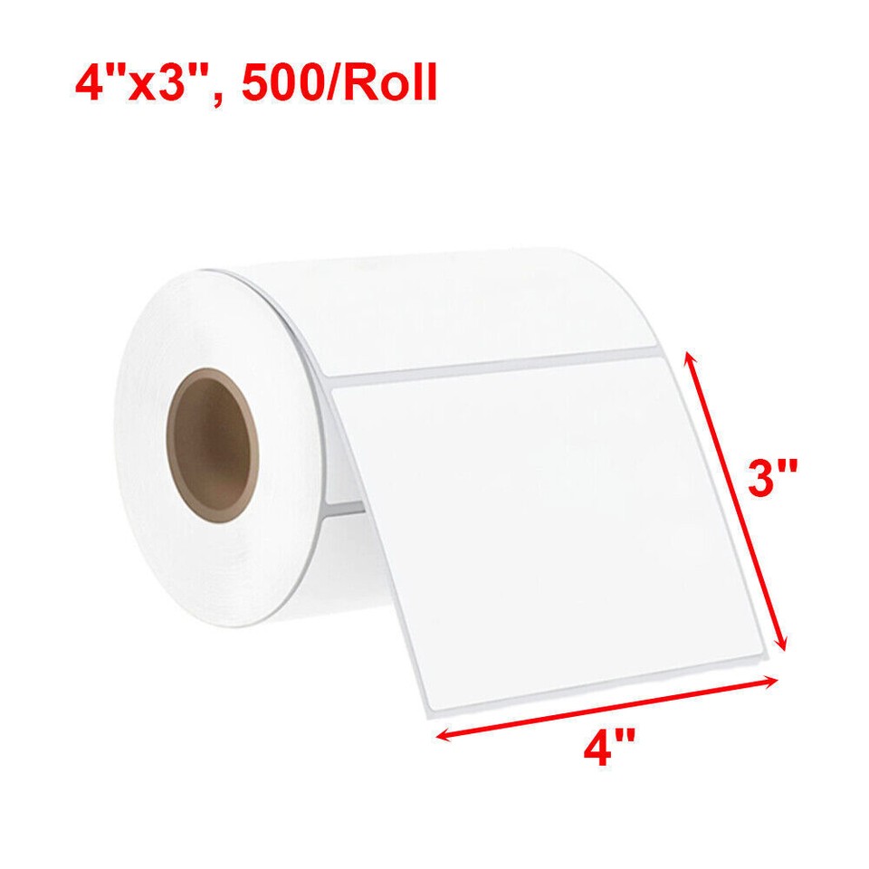 Direct Thermal Shipping Label For Zebra Printer 4x6 2x2 3x2 4x3 3x1 2 ...