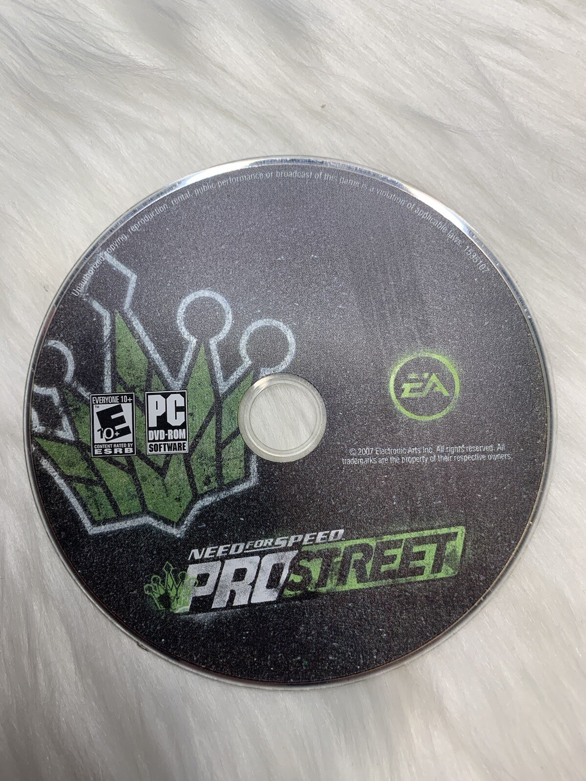 Need for Speed: ProStreet (PC, 2007) NO COVER ART. DISC WITH CASE ...