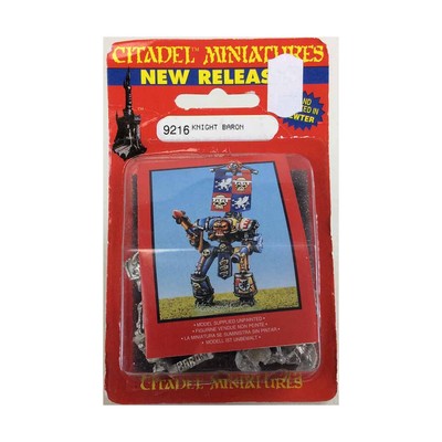 Games Workshop Warhammer 40,000 Imperial Knight Baron (1993 Ed) Pack ...