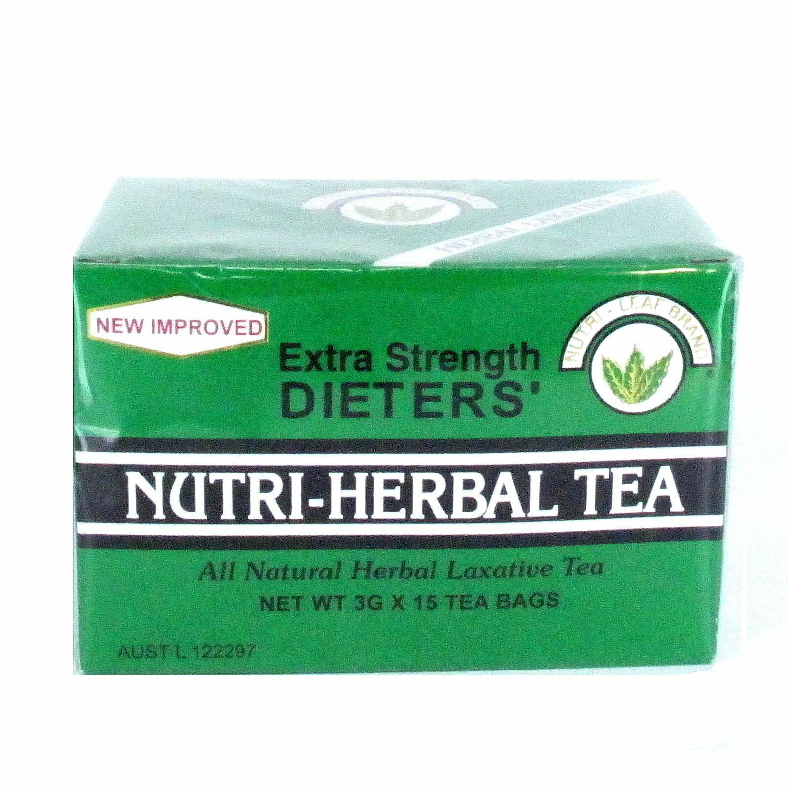 Nutri-Leaf Slim Tea Regular Strength Tea Bags - 30 Count for sale ...