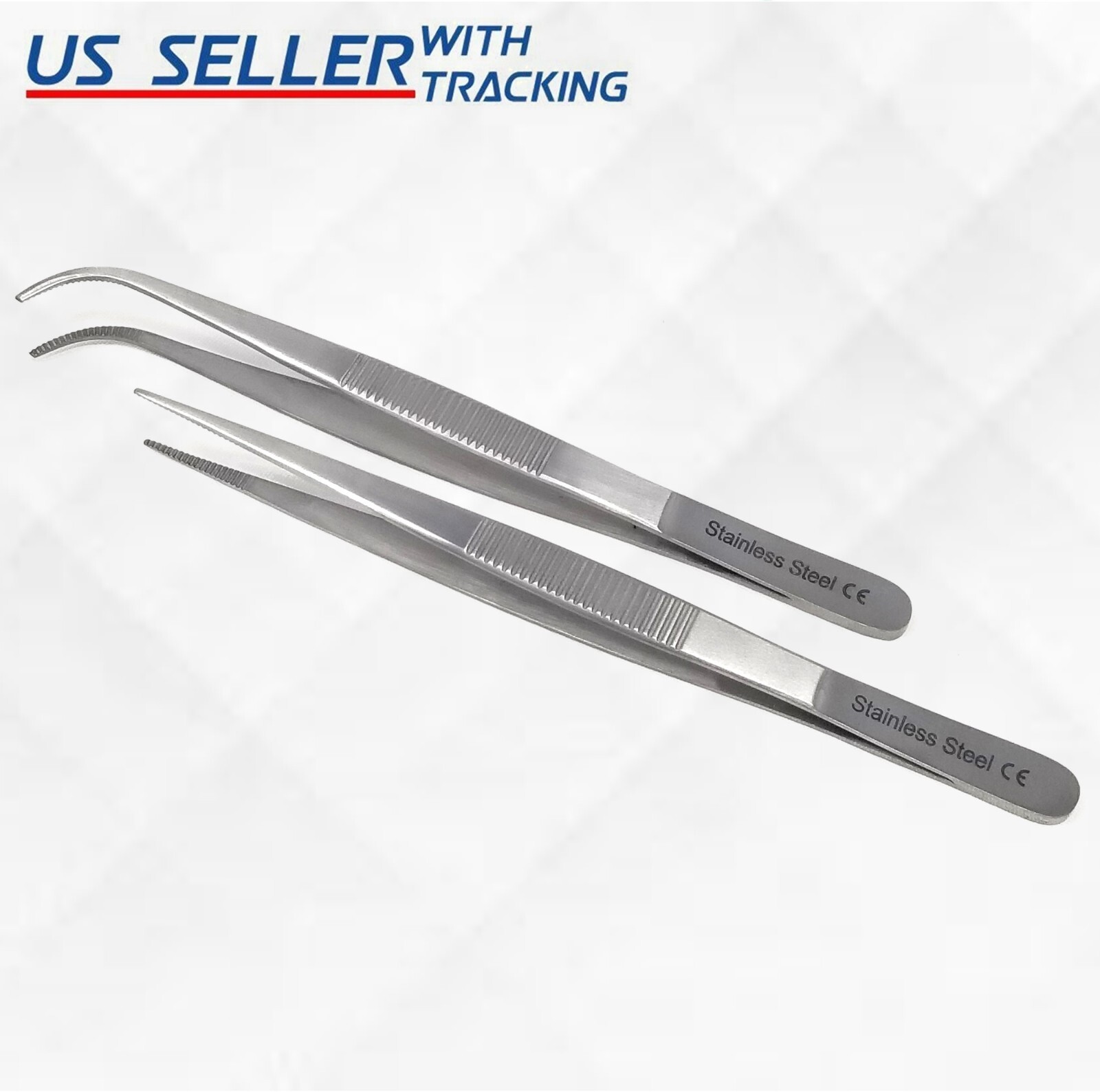 MICRO DISSECTING FORCEPS 4.5" CURVED SURGICAL INSTRUMENT | eBay