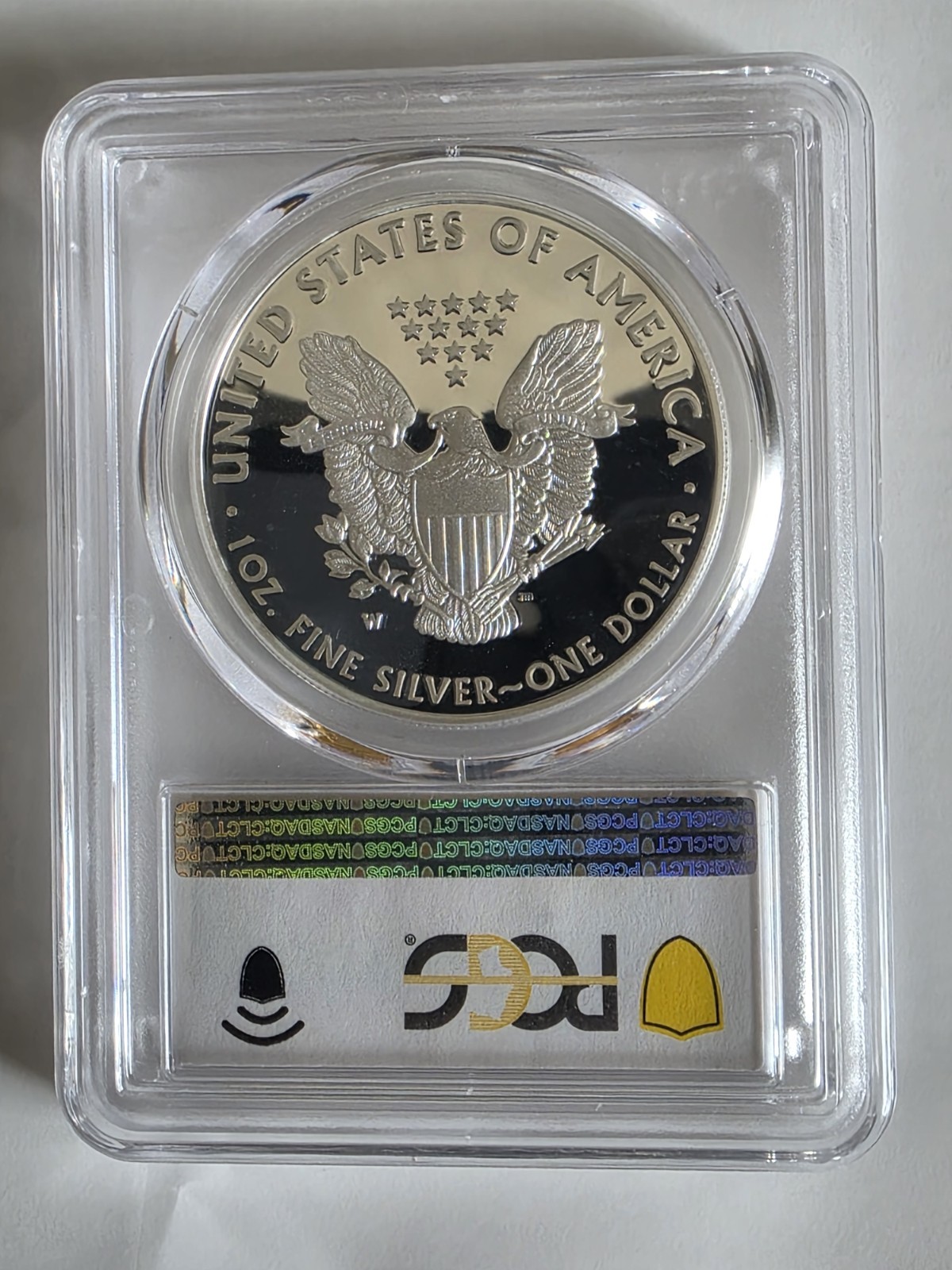 2020-W V75 Privy Mark Proof American Silver Eagle PCGS PR70DCAM First ...