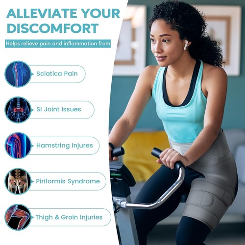 Hip Brace for Women & Men,Sciatica Pain Relief Devices,Adjustable ...