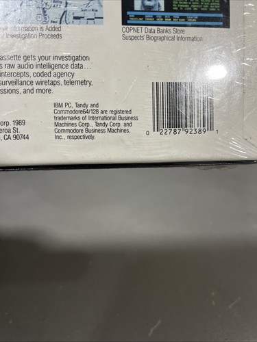 Vintage IBM PC Presumed Guilty Game Tandy Commodore 64 New Sealed | eBay