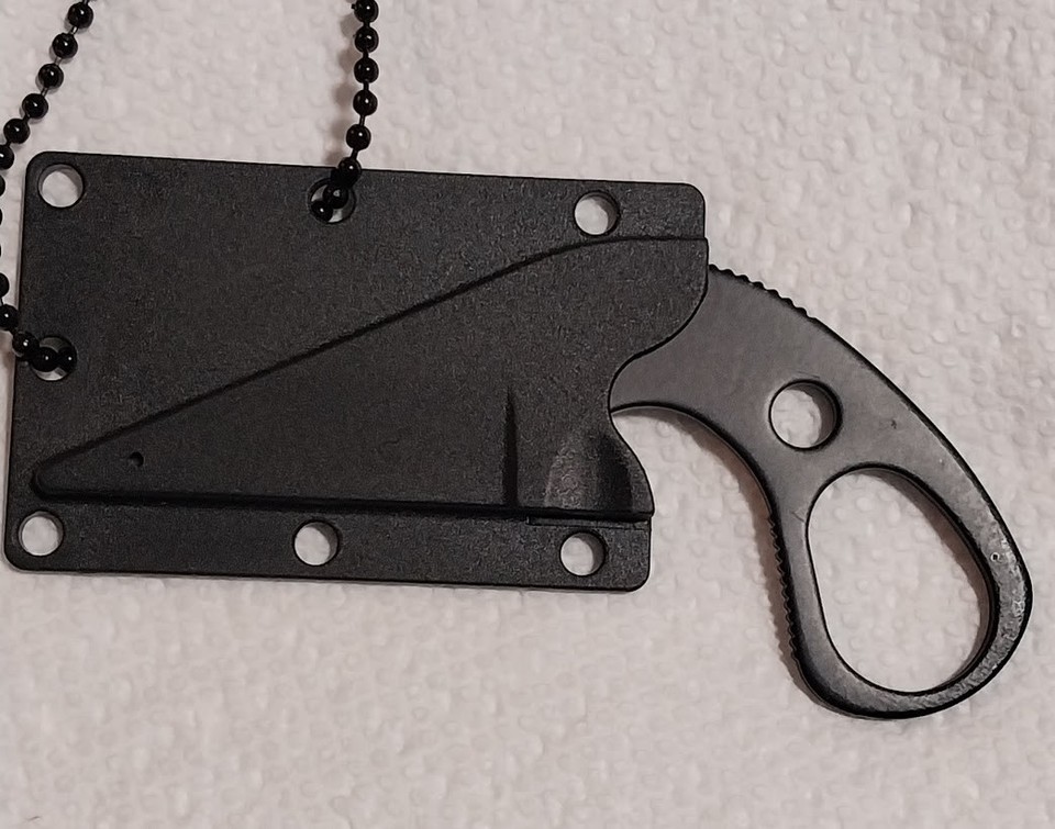 Kabar TDI Last Ditch Knife LDK Fixed Blade Backup Knife Greg Ellifritz ...