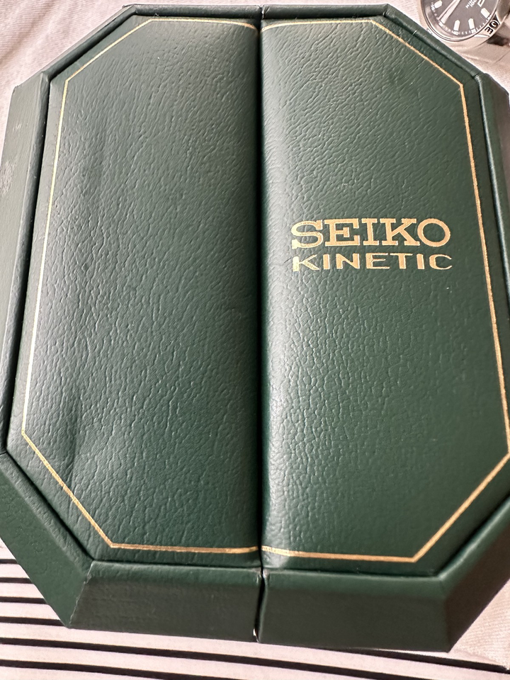 Men’s Seiko Indicator Kinetic 100M Watch 5M62-0030 (New) | eBay