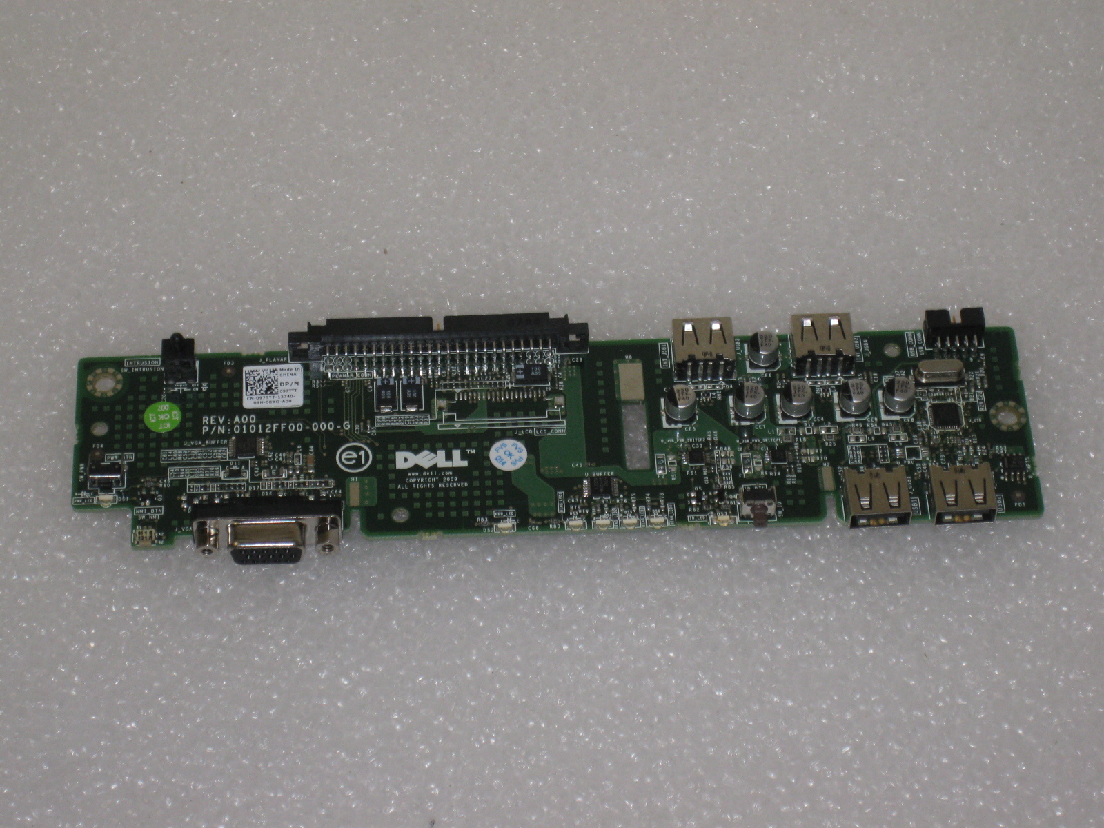 Dell 97TTT POWEREDGE R310 Control Panel Assembly Board for sale online ...