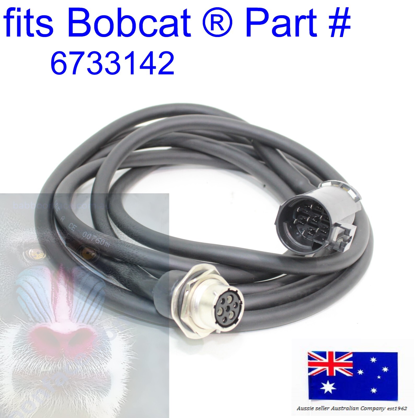 fits Bobcat 7 Pin Connector ACD Input Wiring Harness 6733142 S220 S250 ...