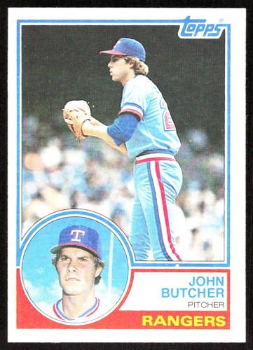 1983 1978B Topps John Butcher Texas Rangers #534 | eBay