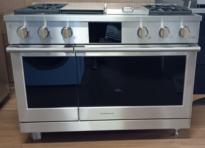 Monogram 48" Dual Fuel Range 4 Burner Griddle & Grill - ZDP484NGTSS | eBay