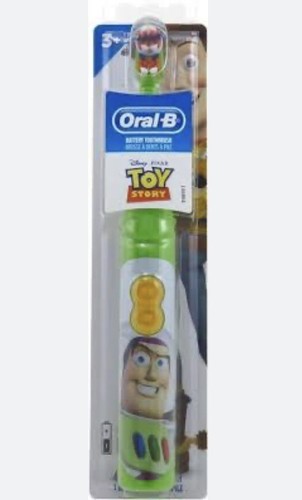 Oral-B Disney Pixar Toy Story Kids Battery Toothbrush, Soft Bristles ...