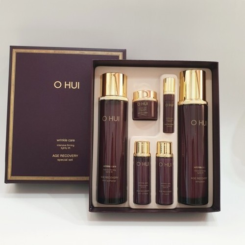 O HUI Age Recovery 2pcs Special Gift Set Anti-aging Toner Emulsion Skin ...