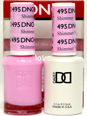 DND Daisy Gel Polish Soak Off 0.5fl.oz LED/UV Duo DND495- Shimmer Sky ...