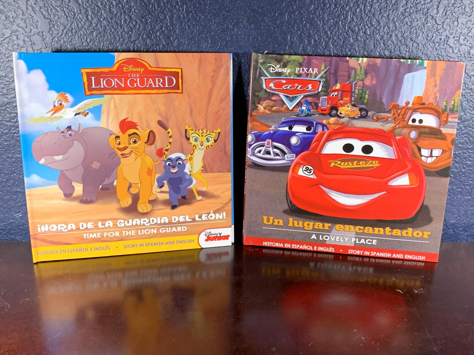 Bilingual Spanish English DISNEY CHILDREN'S BOOK Library ESL ELL hc ...