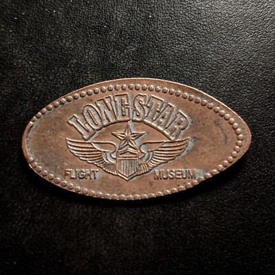 Lone Star Logo Flight Museum - Press Coin Elongated Penny Souvenir | eBay