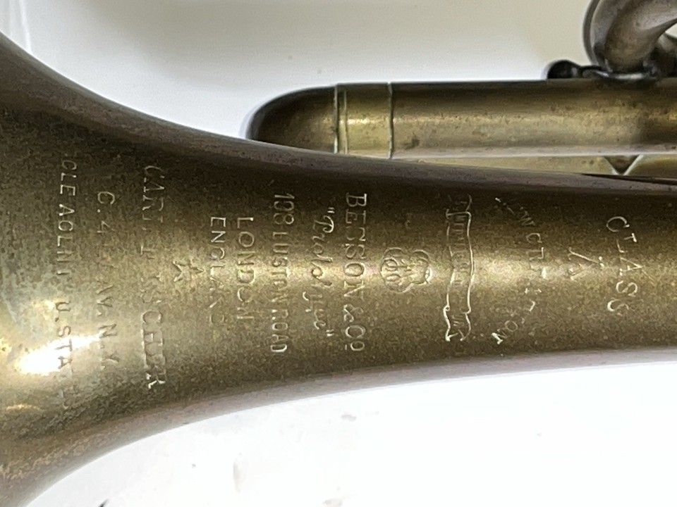 Besson Prototype New Creation Class A Cornet Trumpet | eBay