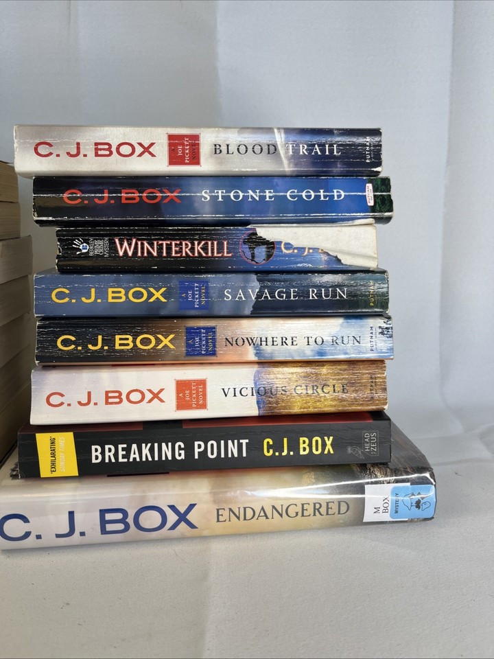 C.J. Box HUGE 16 Book Lot - Paperback All Joe Pickett Series CJ Box | eBay