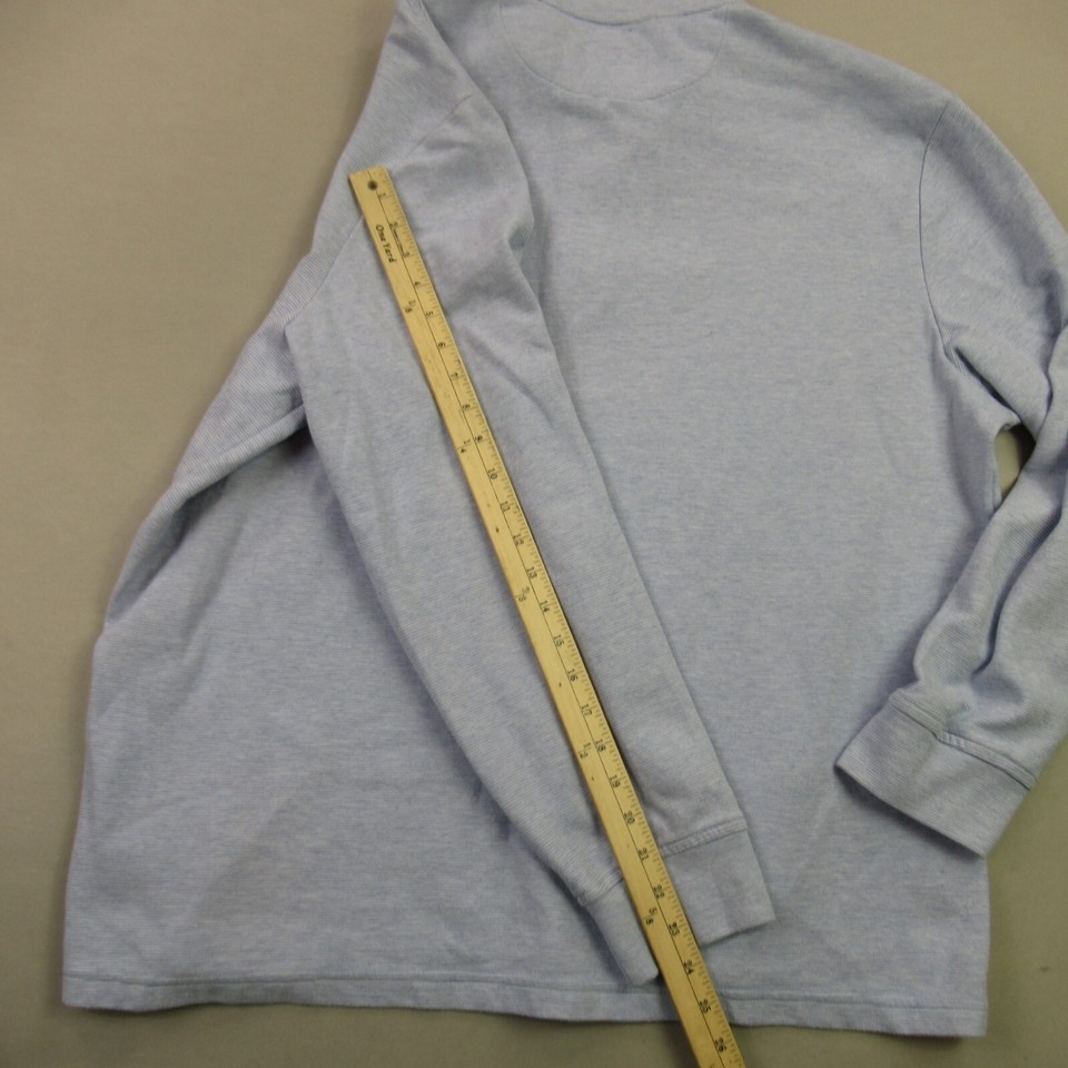 Vineyard Vines Mens Sweater 2XL Long Sleeve 1/4 Zip Pullover Blue | eBay