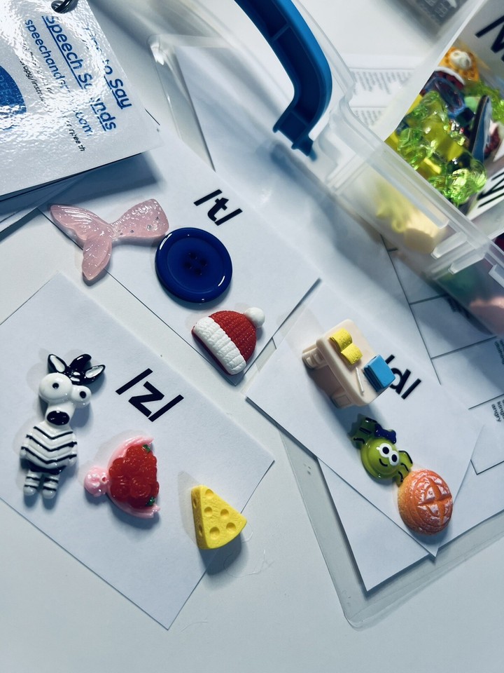 Say and Play Mini Objects Speech Therapy Mini Objects for Articulation ...