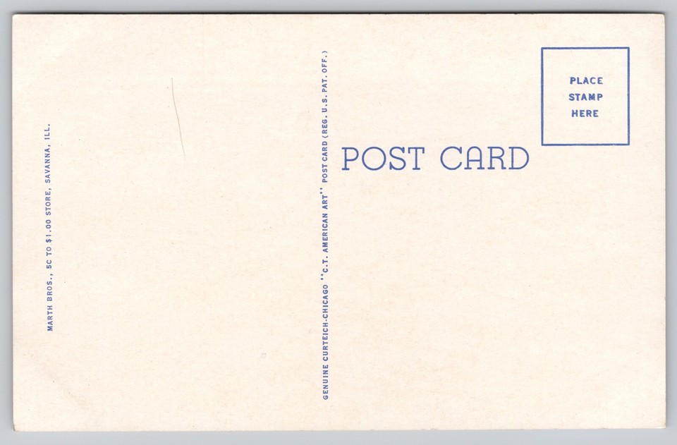 Postcard: Palisades State Park, Savanna, IL, Islands in Mississippi ...