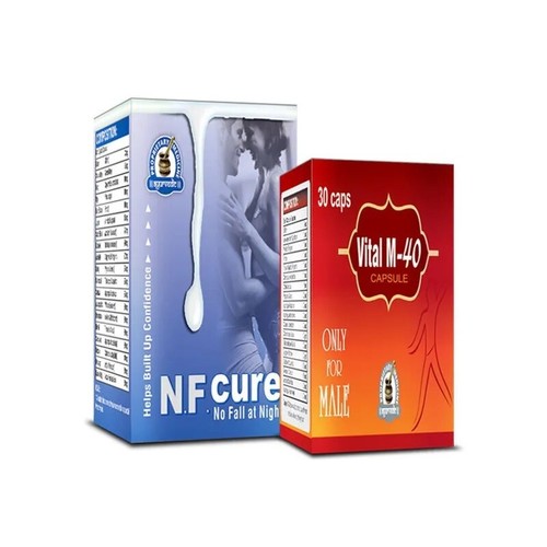 Ayurvedic NF Cure and Vital M-40 Capsules for Nightfall Control | eBay