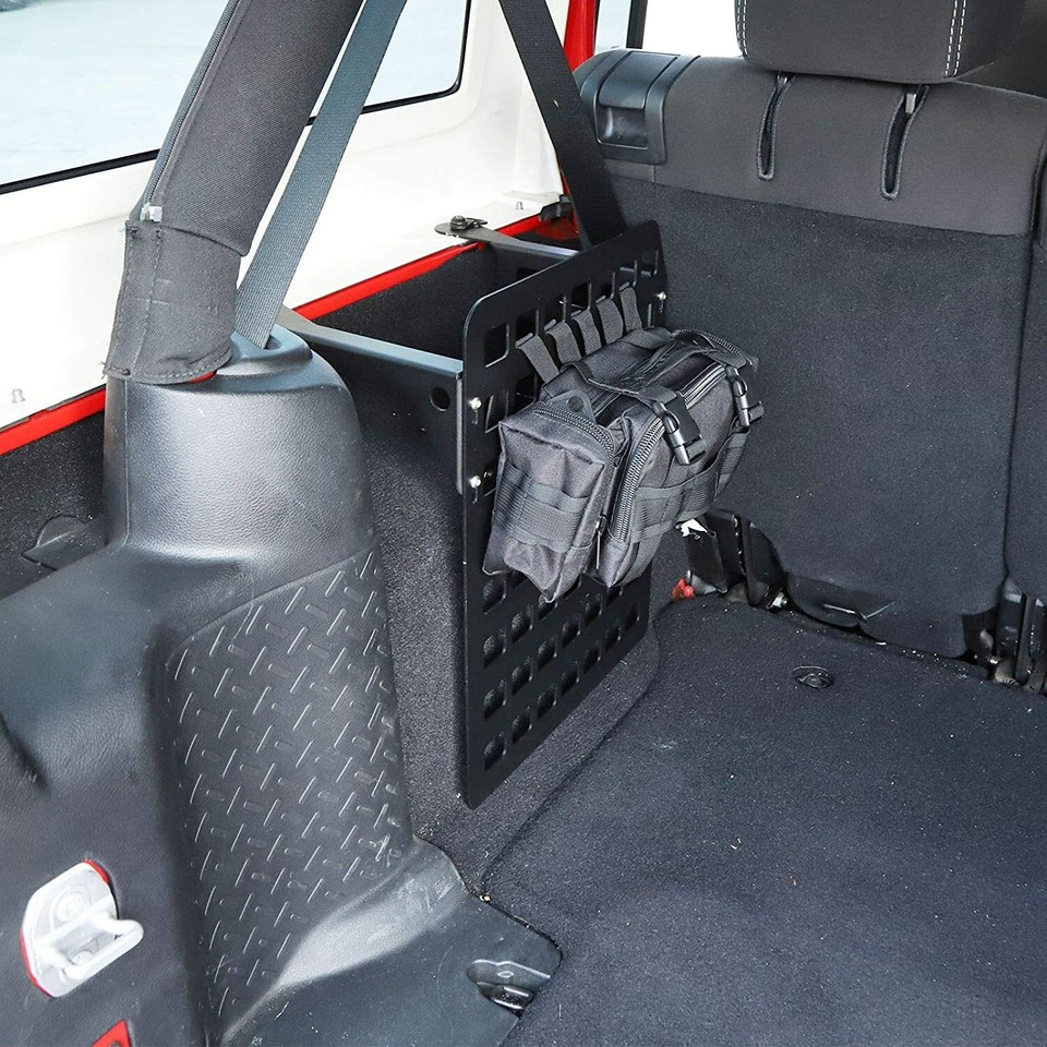 Trunk Rear Left Side Cargo Shelf Storage Rack for Jeep Wrangler JK JKU ...