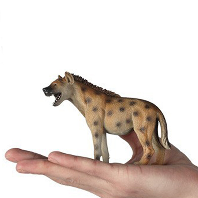 African Hyena Animals Figures Realistic Wildlife Creatures Figurines ...