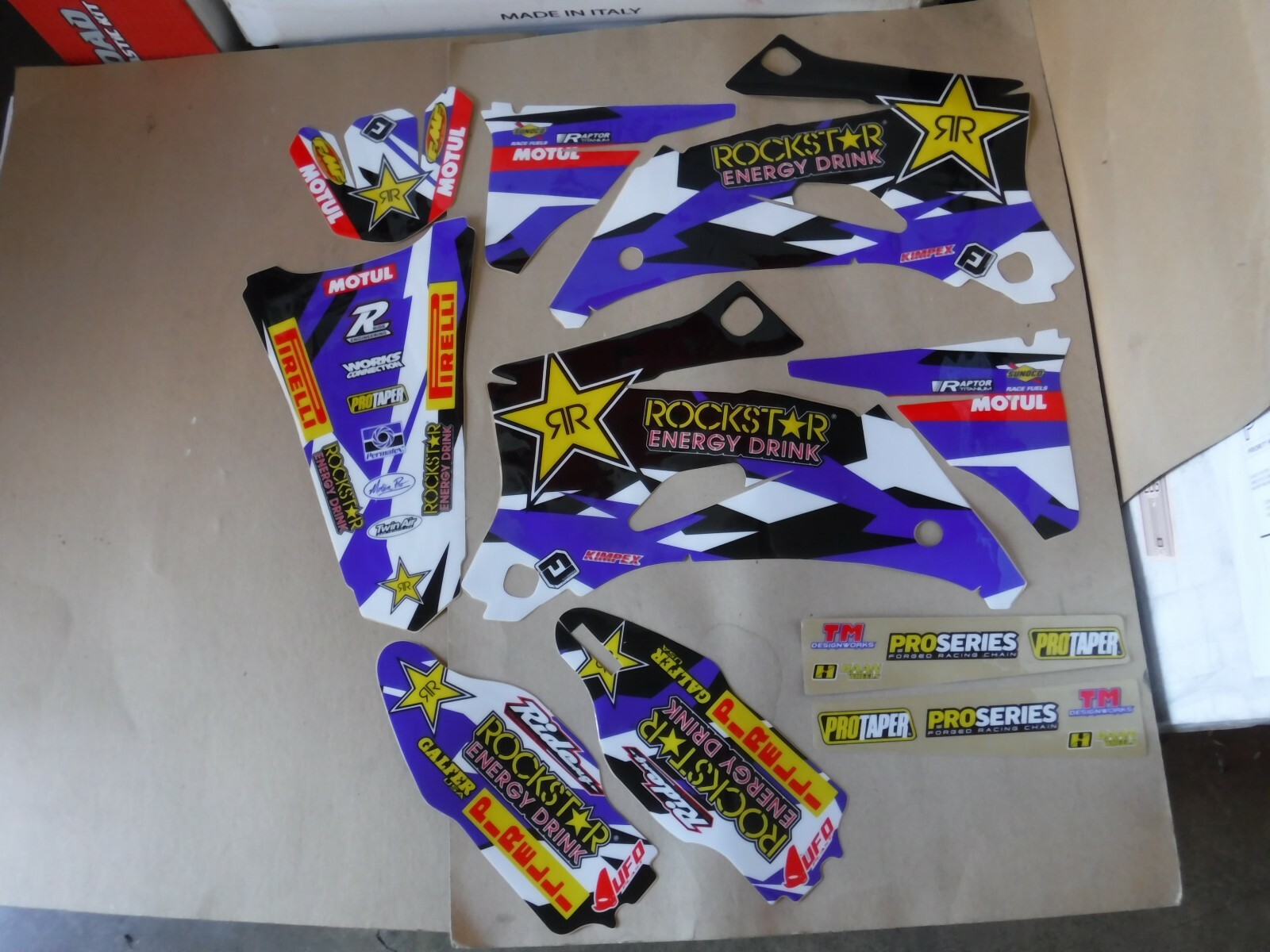 FLU Designs Inc. - 71090 - Rockstar Pro Team Series 2019 Graphics Kit ...