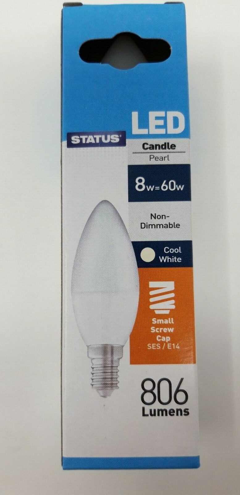 Status LED Candle Bulb B22 E27 E14 B15 Warm / Cool / Day White Light ...