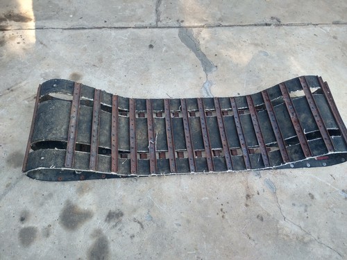 Vintage Snowmobile Track Cleated 3.29 Pitch 116 Long 15 wide Polaris ...