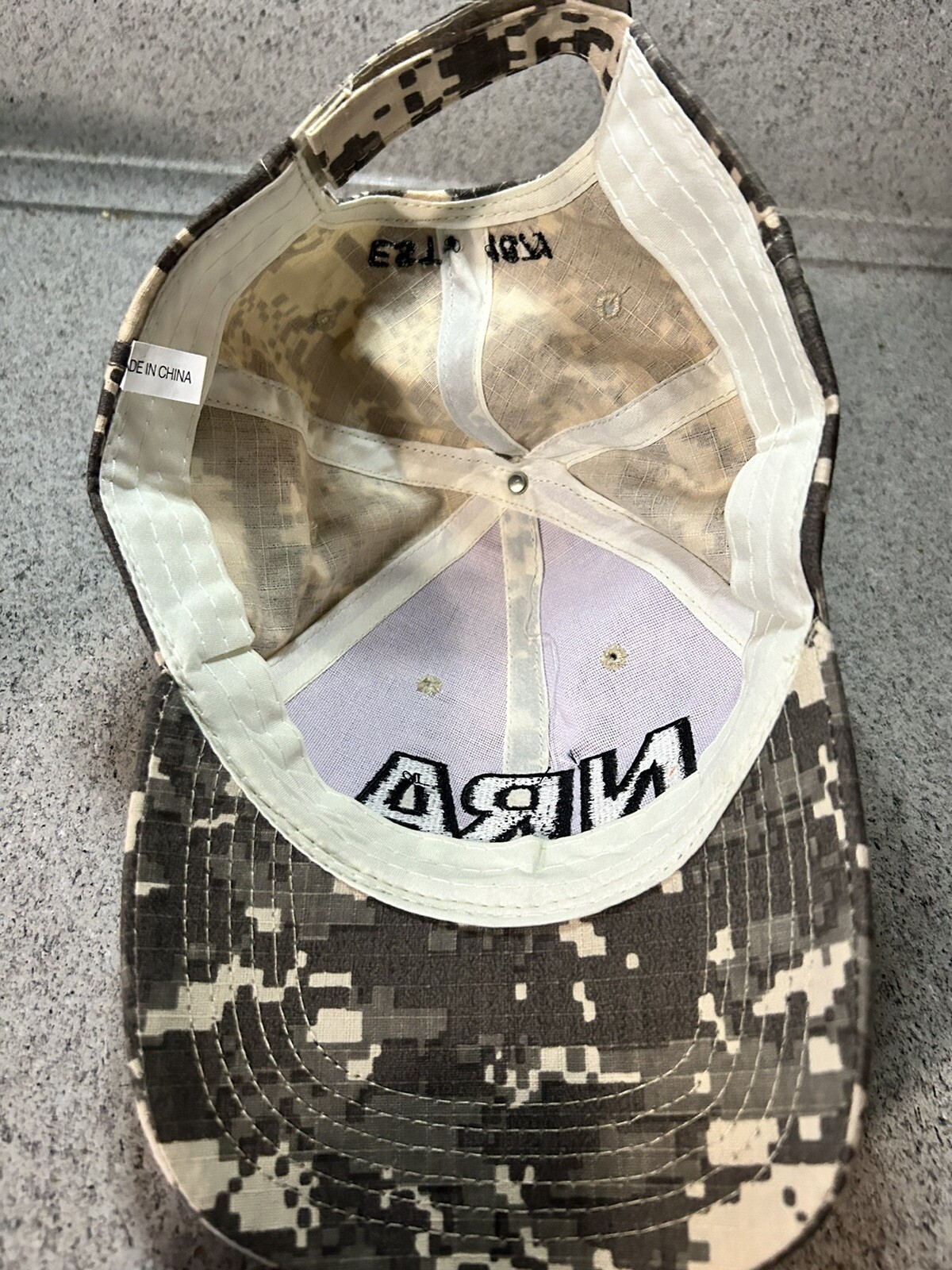 Nice NRA NATIONAL RIFLE ASSOCIATION DIGITAL CAMO PRINT ADJUSTABLE CAP ...