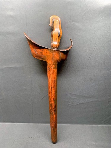 OLD INDONESIAN KNIFE KERIS / KRIS, CURRENT 20th CENT, FLAMING BLADE ...