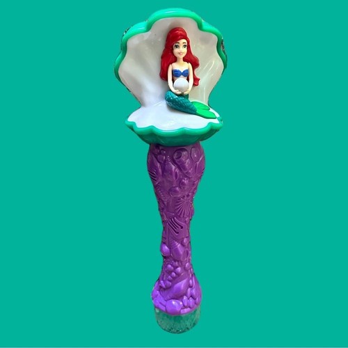 Disney Little Mermaid Bubble Blower Wand Clam shell light up | eBay