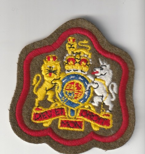 England British Army Warrent Officer I Scarlet Border RAOC RMP RPC INF ...