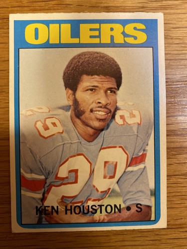 1972 Topps Football #78 Ken Houston Houston Oilers HOF | eBay