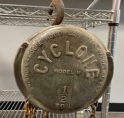 Hoists - Cyclone Model M 1 Ton