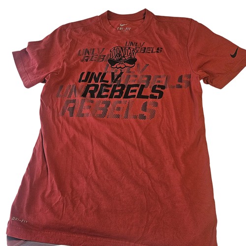 UNLV Rebels Shirt Mens Medium Red NCAA Basketball Nike Dri Fit College ...