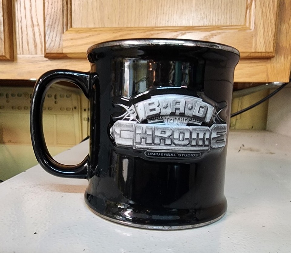 Vintage T2 3D Universal Studios Coffee Mug TERMINATOR | eBay