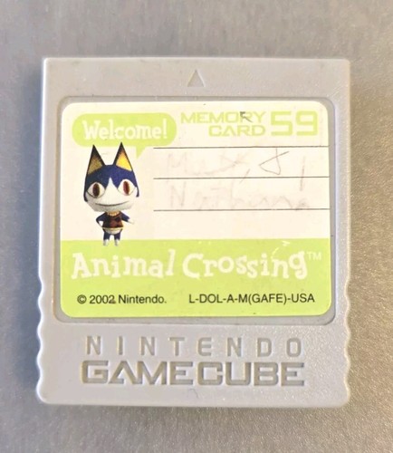 2002 Nintendo GameCube Animal Crossing Rover Memory Card | eBay
