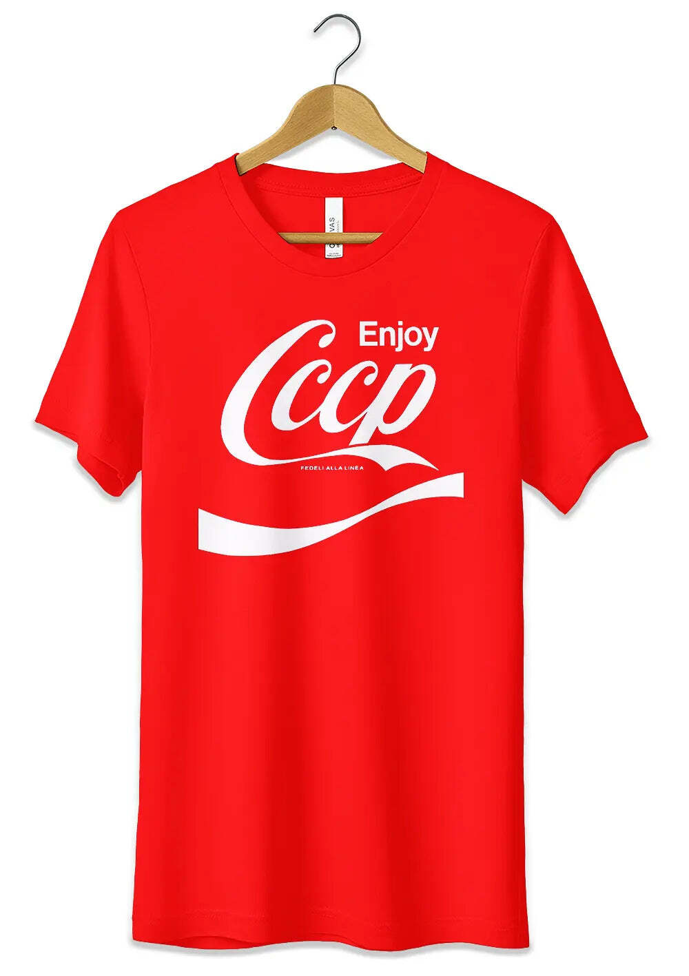 T-Shirt Maglietta Album Enjoy CCCP Fedeli alla Linea Tshirt Rock ...