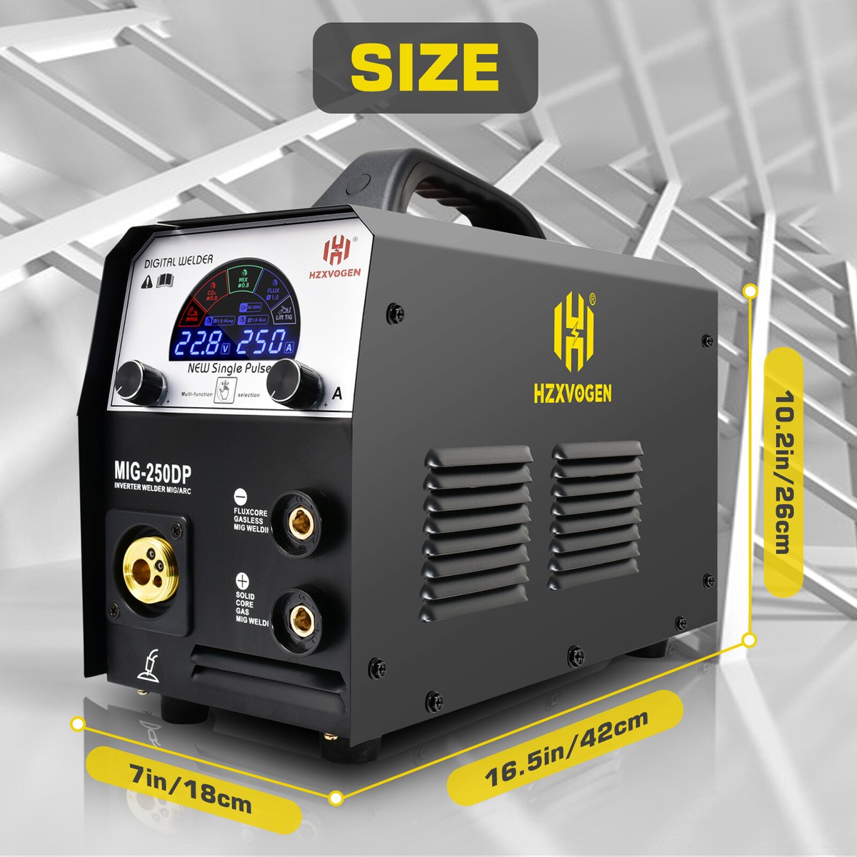 In MIG Welder 110V 220V 200Amp Gas Gasless ARC/MMA TIG MIG, 50% OFF