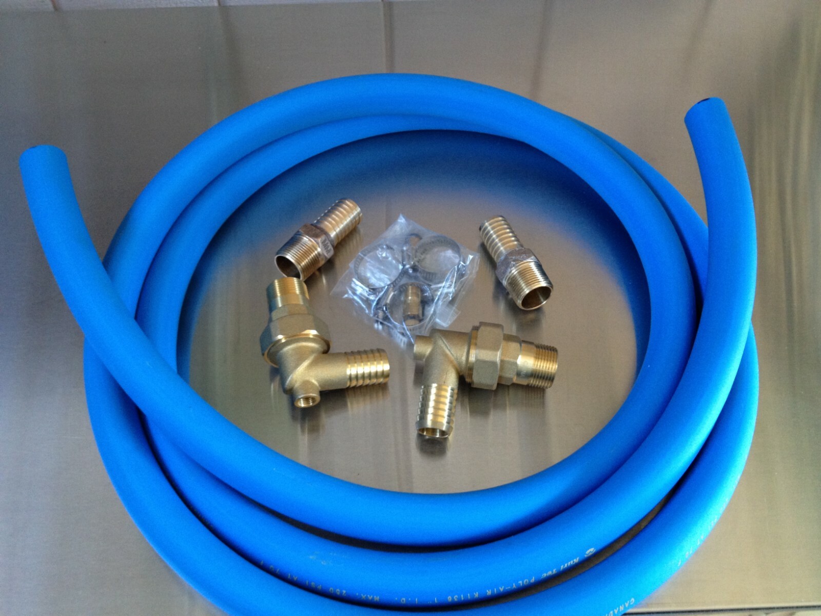 2-1/2 or 3 Ton Geothermal Loop Install Kit 3/4" X 600' with Manifolds ...