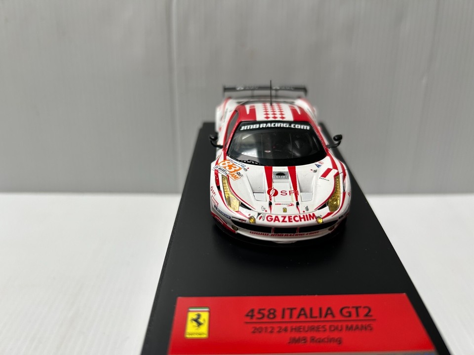 FUJIMI FJM1343009 Ferrari 458 Italia GT2 #83 24h Le Mans 2012 JMB ...