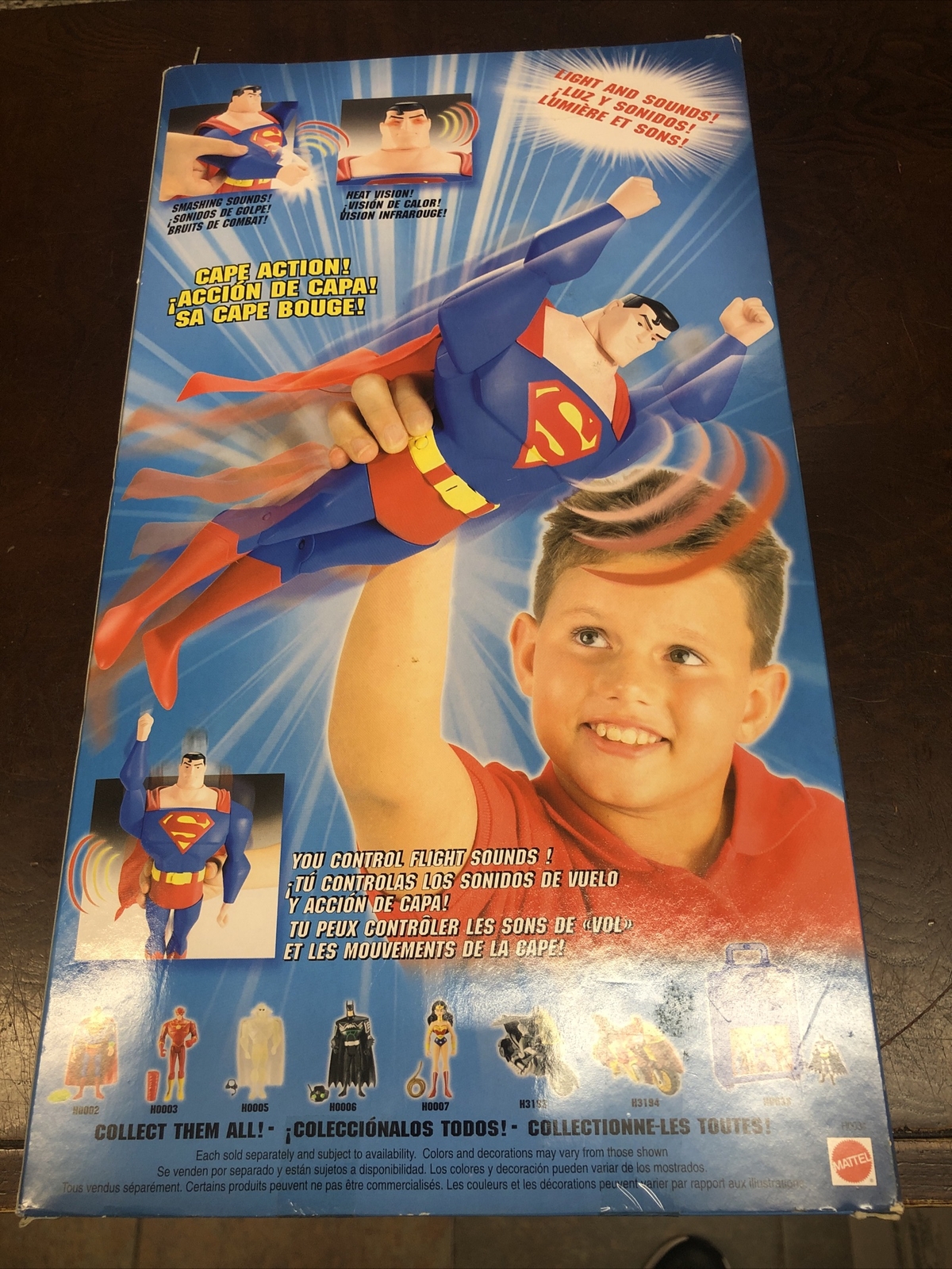 Justice League Unlimited Sonic Zoom Superman 12 Inch Mattel Figure 2004 ...