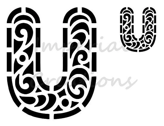 Fancy Letter U Designs