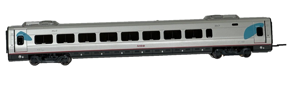 BACHMANN AMTRAK ACELA EXPRESS PASSENGER TRAIN SET HO SCALE - FREE ...