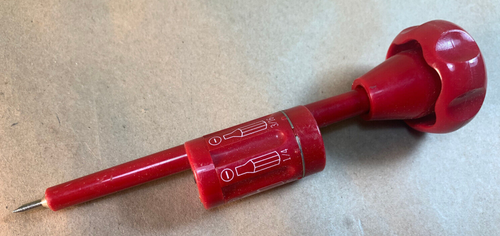 Vintage Selectable Rotating Head Screwdriver - 5 bits - FREE SHIPPING ...